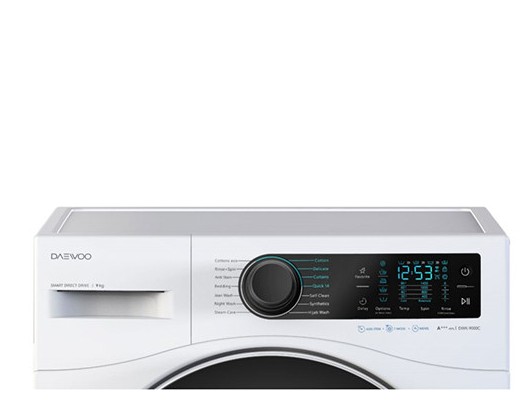 ماشین لباسشویی دوو مدل DWK-9000C ظرفیت 9 کیلوگرم - فروشگاه چمن مصنوعی نیاورون